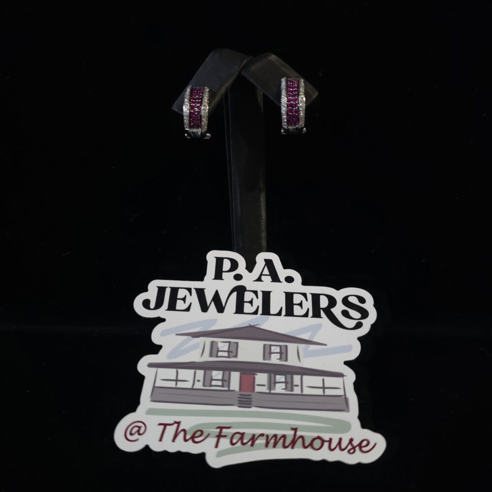 Ruby Slipp…um, Earrings! - P.A. Jewelers